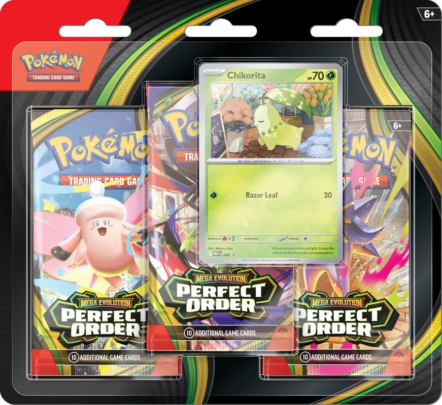 POKEMON ME03 PERFECT ORDER 3PK BLISTER - Wave 1 – GamesLand Canada